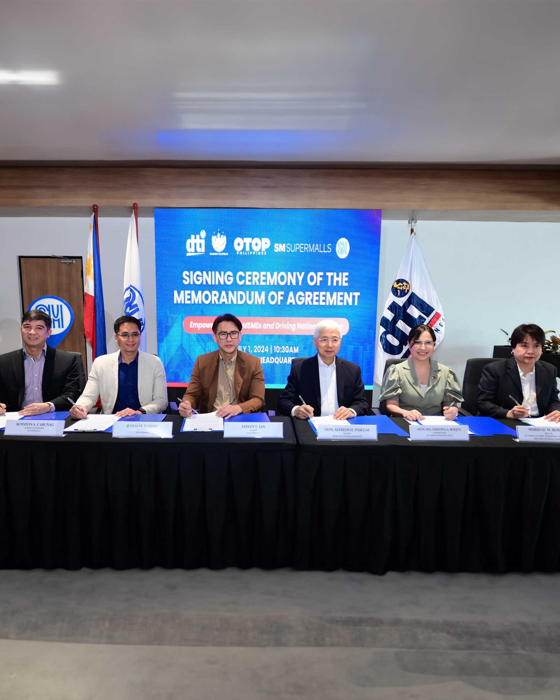 SM Prime and DTI Team Up to Champion Retail MSMEs