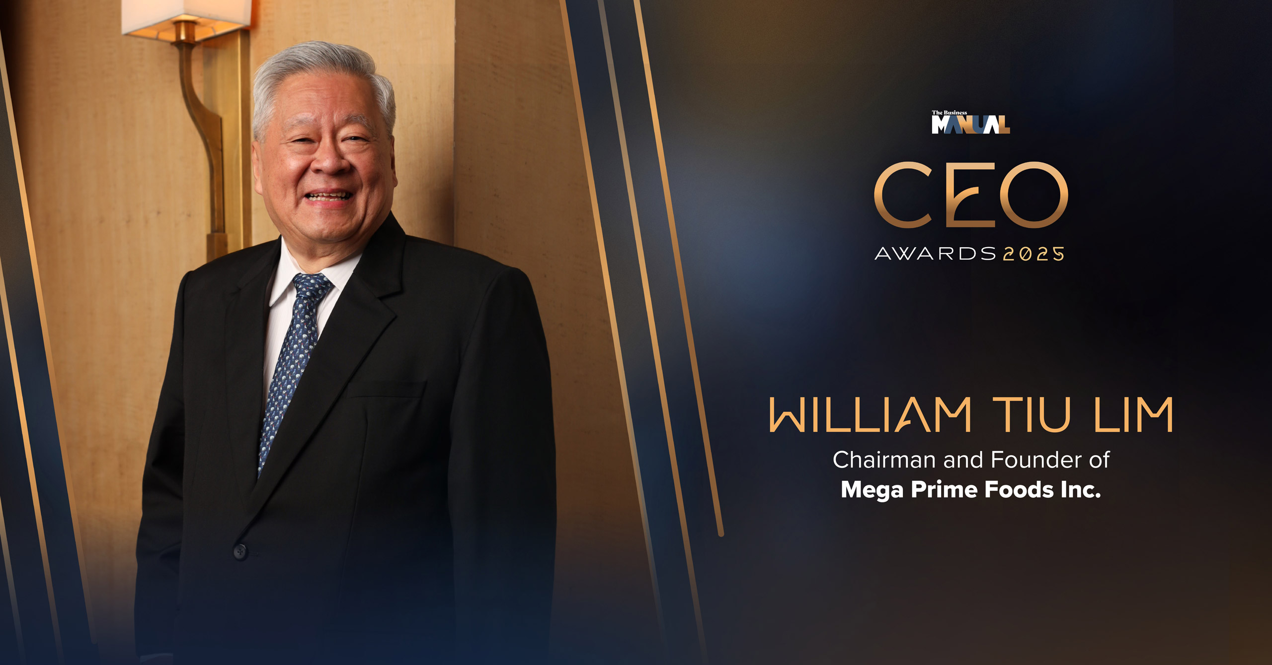 The Business Manual CEO Awards 2025 Honors William Tiu Lim